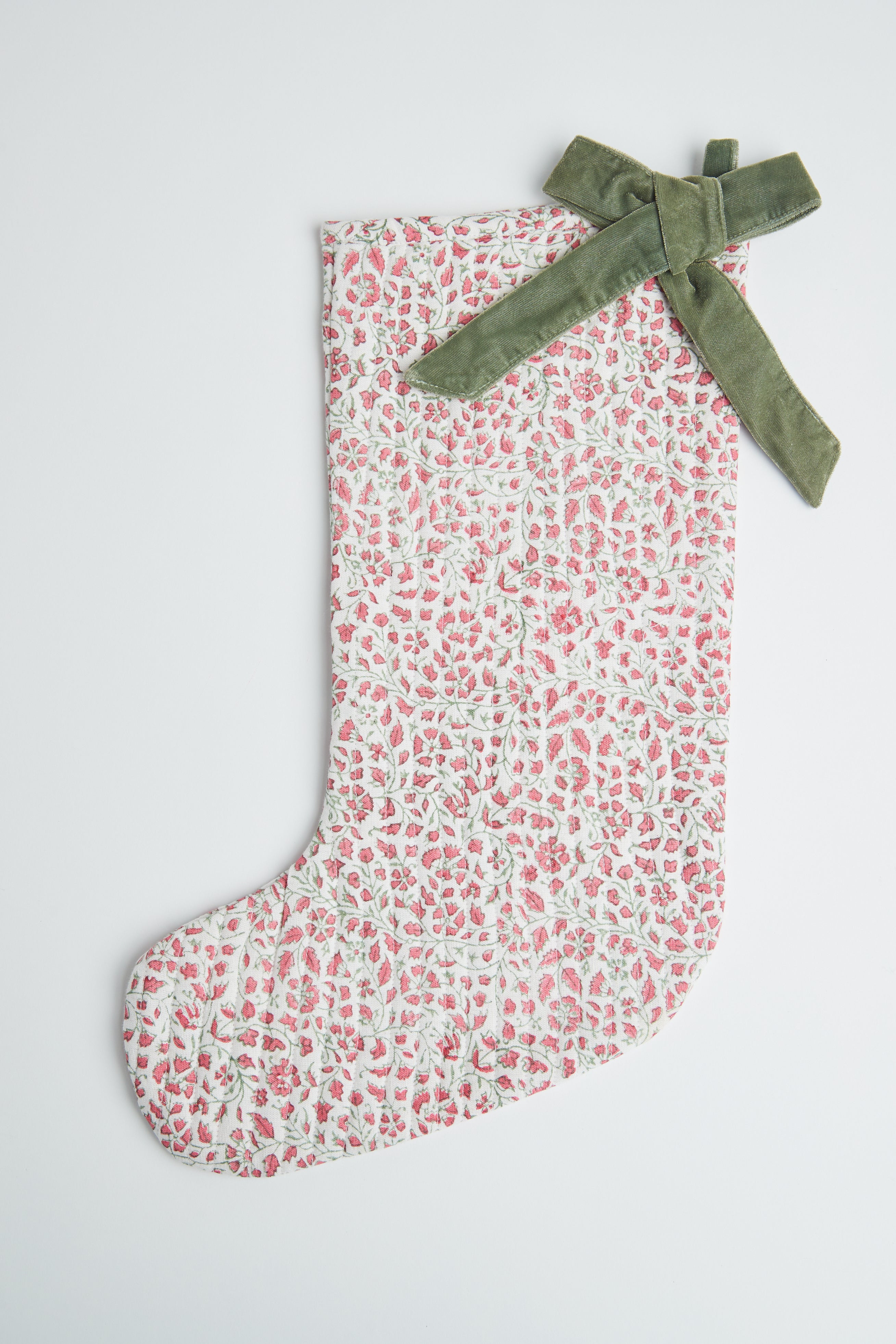 Sage Floral Quilted Stocking – A Wilde Collective